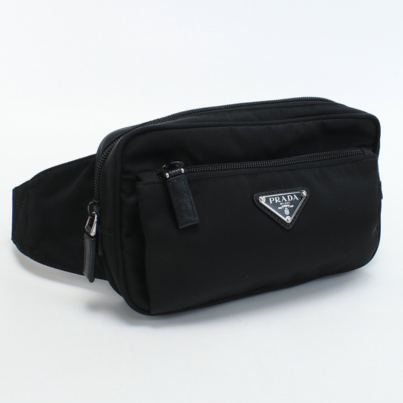 Prada | Bags | Prada Body Bag Waist Bag Nylon Black | Poshmark